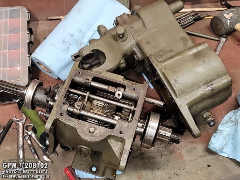 t-84 transmission | 1944 GPW #208102 Jeep Restoration